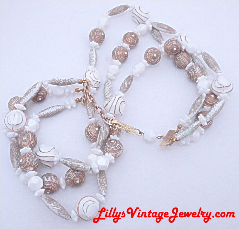 Lilly's Vintage Jewelry Signed Necklaces